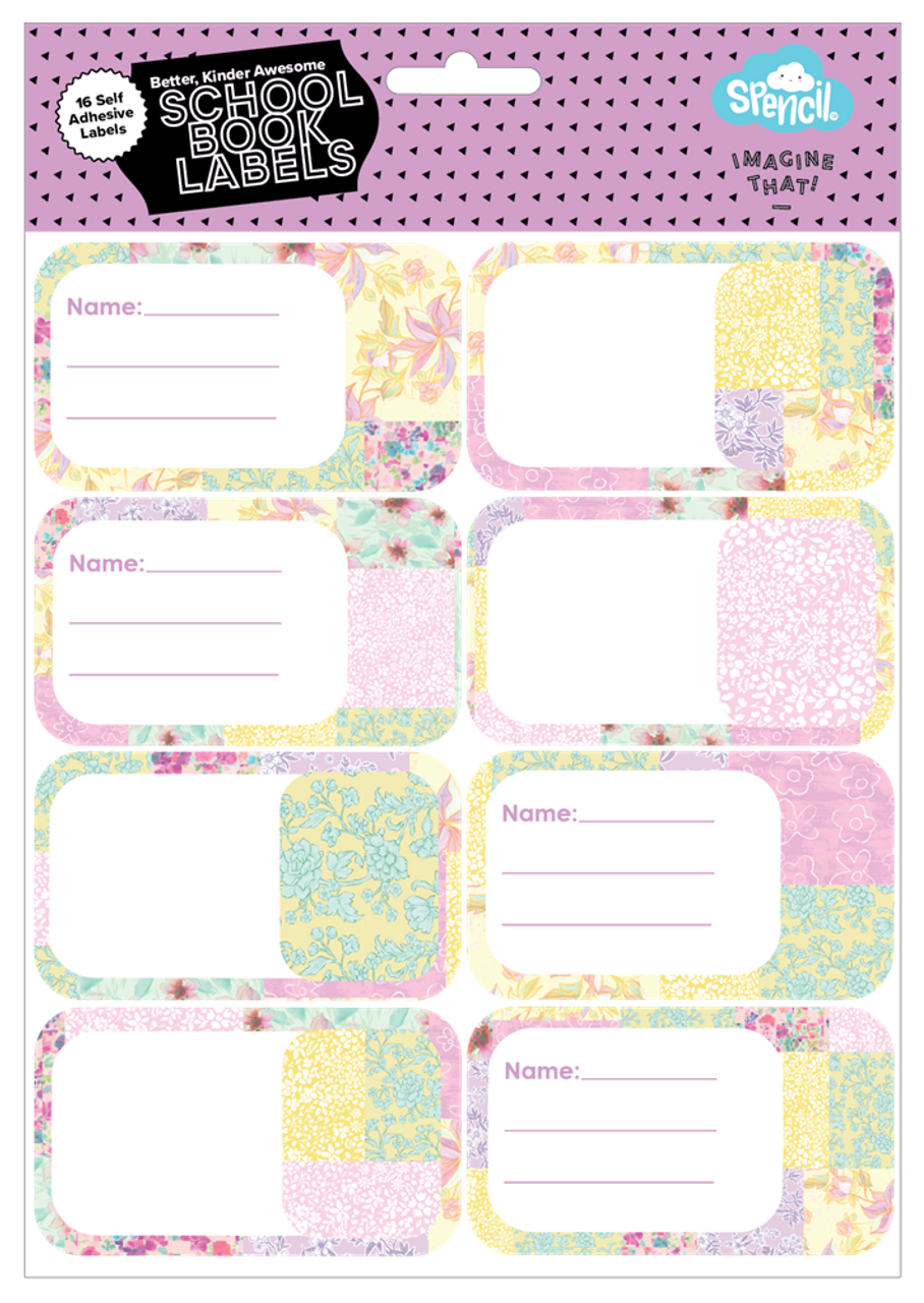 Spencil Book Labels - Bloomin Beauty – Abby Rose Collective