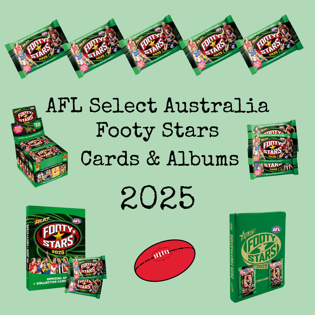 The 2025 AFL Footy Stars Are Here: Get Ready to Trade! – Abby Rose ...