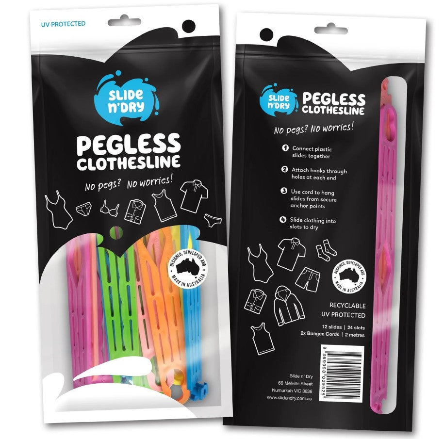 The Slide n Dry Pegless Clothesline: A Revolutionary Drying Solution ...