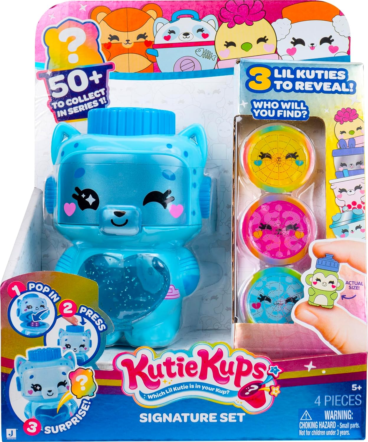 Kutie Kups | Kutie Press with 3 Kups Signature Set | Robot Cat – Abby ...