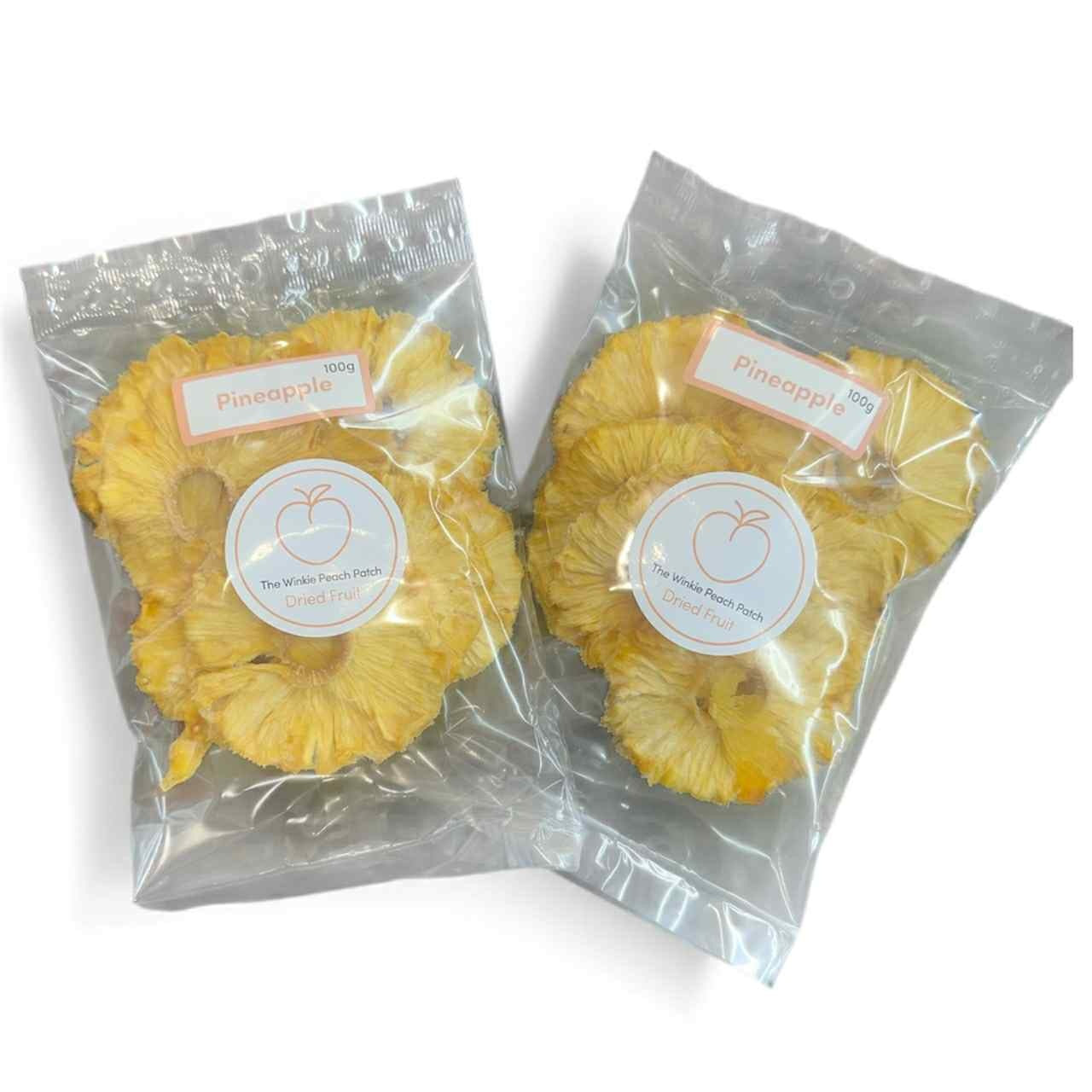 Winkie Peach Patch | Dried Pineapple 100gm – Abby Rose Collective