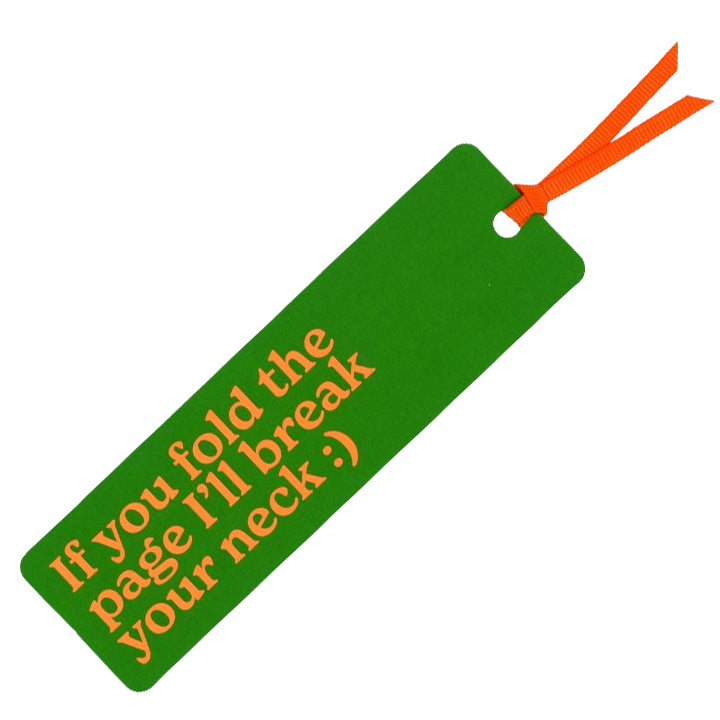 To Be Frank | If You Fold the Page Bookmark – Abby Rose Collective