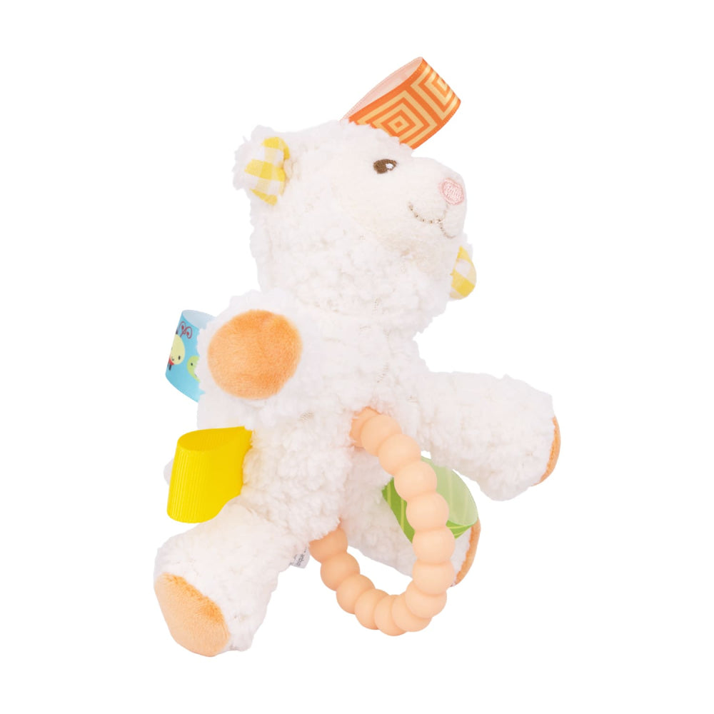 Mary Meyer | Taggies Sherbert Lamb Teether Rattle – Abby Rose Collective