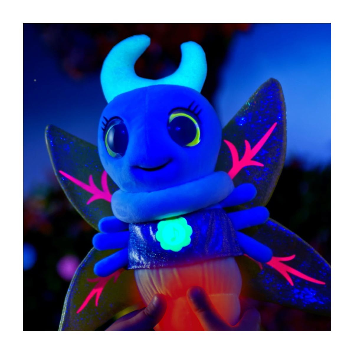 Glowies Plush Firefly Blue – Abby Rose Collective