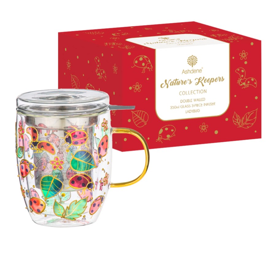 Nature's Keepers Double Walled 3 Piece Infuser Set - Ladybug – Abby ...