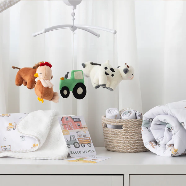 Musical Mobile Set - Tractor Ride – Abby Rose Collective