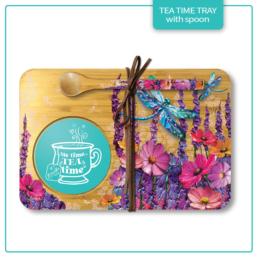 Lisa Pollock | Tea Time Playful Dragonflies – Abby Rose Collective