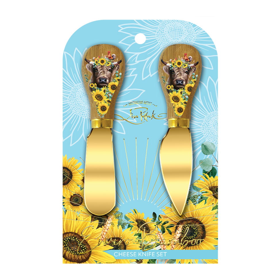 Lisa Pollock Cheese Knives - Sunny Highland – Abby Rose Collective