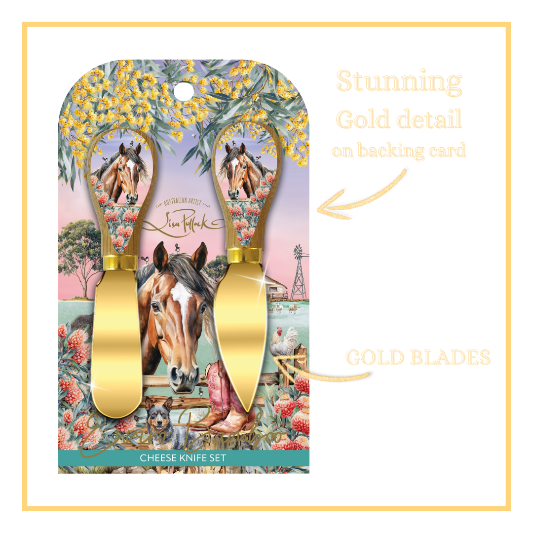 Lisa Pollock | Cheese Knives | Country Dusk – Abby Rose Collective